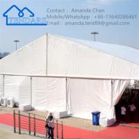 China Aluminum Alloy White Wedding Reception Marquee Tent 3x3m 6x6m Custom Size for sale