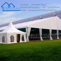 China Custom Aluminium Alloy PVC Marquee Tent for Wedding Event Outdoor Party 10m Span for sale