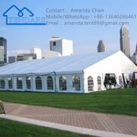 China Custom Aluminium Alloy PVC Marquee Tent for Wedding Event Outdoor Party 10m Span for sale