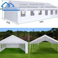 China Custom Aluminium Alloy PVC Marquee Tent for Wedding Event Outdoor Party 10m Span for sale
