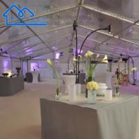 China Large Wedding Marquee Tent 10x20m Aluminum Frame White PVC Party Tent for sale