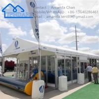 China Outdoor White Catering Festival Tent Wedding Marquee with Glass Wall 10x20m for sale