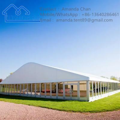 China Large Wedding Marquee Tent 10x20m Aluminum Frame White PVC Party Tent for sale
