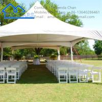China Aluminum Frame Pagoda Tent 3x3m for Wedding Outdoor Events Exhibition Marquee for sale