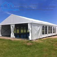 China Aluminum Structure Event Tent 3-50m Width Customizable Outdoor Wedding Marquee with 850g/m² PVC Roof for sale