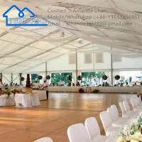 China Aluminum Alloy Clear Roof Wedding Marquee Tent 10m to 50m Wide Customizable for sale