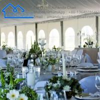 China Easy To Install White Or Customized Wedding Hall Marquee Event Party Tent Wedding Marquee Tent for sale