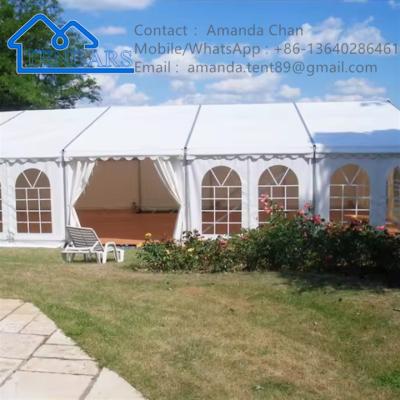 China Custom Large Capacity Aluminum Alloy Marquee Wedding Tent 3m to 50m Span for sale
