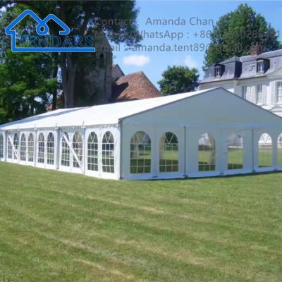 China Easy To Install White Or Customized Wedding Hall Marquee Event Party Tent Wedding Marquee Tent for sale