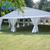 China Aluminum Structure Event Tent 3-50m Width Customizable Outdoor Wedding Marquee with 850g/m² PVC Roof for sale