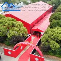 China Custom Aluminum Frame Wedding Marquee Tent 10m Span 30m Length Outdoor Exhibition Church Tent for sale