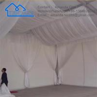 China Custom Aluminum Alloy Party Marquee Tent Fire Retardant PVC Canopy 15 Year Lifespan for sale