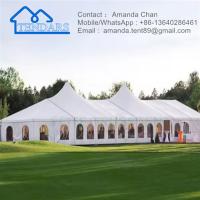 China Customizable Aluminum Frame Party Marquee Tent 25 sqm Waterproof PVC Canopy for sale