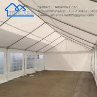 China Fire-Retardant Party Marquee Tent Aluminum Alloy Frame PVC Canopy 100km/h Wind Rated for sale