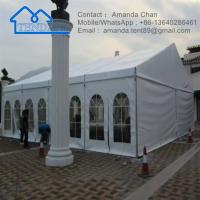 China Custom Clear-Span Aluminum Party Marquee Tent with Double-Layer PVC Roof for Outdoor Events for sale