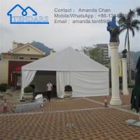 China Fire-Retardant Party Marquee Tent Aluminum Alloy Frame PVC Canopy 100km/h Wind Rated for sale