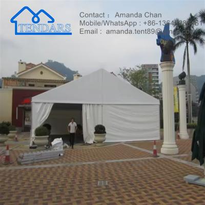 China Fire-Retardant Party Marquee Tent Aluminum Alloy Frame PVC Canopy 100km/h Wind Rated for sale