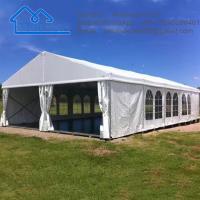 China Custom Clear-Span Aluminum Party Marquee Tent with Double-Layer PVC Roof for Outdoor Events for sale