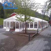 China Custom Party Marquee Tent 100kmh Wind Resistant Aluminum Alloy Frame Waterproof PVC for sale