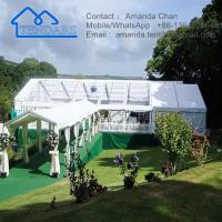 China Heavy Duty Aluminum Frame Party Marquee Tent 850G PVC Roof UV Resistant Outdoor Canopy for sale