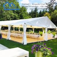 China Custom Size Aluminum Alloy 6601 T6 Party Marquee Tent UV Resistant Anchored Canopy for sale