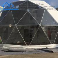 China Preservative Glamping Dome Tent 6m 8m for Resort High Temperature Resistance for sale