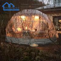 China Attractive Aluminium Frame Geodesic Dome Camping Tent For Restaurant Or Hotel for sale