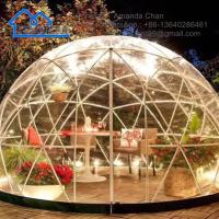 China Attractive Aluminium Frame Geodesic Dome Camping Tent For Restaurant Or Hotel for sale