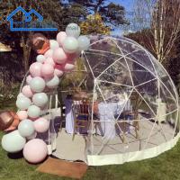 China Attractive Aluminium Frame Geodesic Dome Camping Tent For Restaurant Or Hotel for sale
