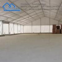 China Aluminum Alloy Industrial Storage Tent Workshop Marquee 6m to 50m Span Customizable for sale
