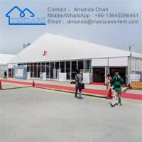 China Large Aluminum Frame Temporary Tent Buildings Commercial Event Tents 3m to 50m Span for sale