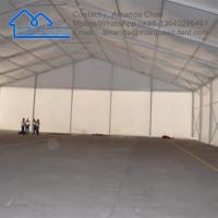 China Aluminum Alloy Industrial Storage Tent Workshop Marquee 6m to 50m Span Customizable for sale