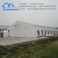 China Aluminum Frame Marquee Tent 10x20ft Waterproof Party Tent with Sidewalls for Events Wedding for sale