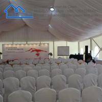 China Aluminum Frame Marquee Tent 10x20ft Waterproof Party Tent with Sidewalls for Events Wedding for sale