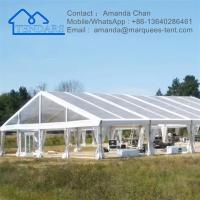 China Clear Wedding Marquee Tent Heavy Duty Aluminum Frame 3m to 12m Span for Outdoor Party Events for sale