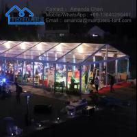 China Clear Wedding Marquee Tent Heavy Duty Aluminum Frame 3m to 12m Span for Outdoor Party Events for sale