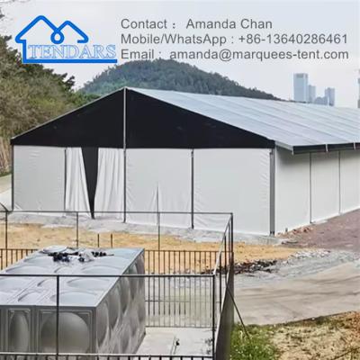 China Waterproof PVC Storage Tent 12m to 50m Span for Event Wedding Party Outdoor for sale