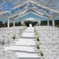 China Clear Wedding Marquee Tent Heavy Duty Aluminum Frame 3m to 12m Span for Outdoor Party Events for sale