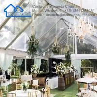 China Heavy Duty Aluminum Frame Large Church Event Tent Outdoor Wedding Marquee 100kmh Wind for sale
