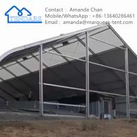China Outdoor Fireproof Sports Hall Tent Aluminum Structure 6m to 25m Span Event Tent for sale