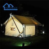 China Large Waterproof Luxury Safari Tent 5x7m for Resort Hotel Camping Glamping for sale
