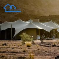 China Resort Villa Landscape Tent PVDF Membrane Structure 0.8mm 1100g for Outdoor Park for sale