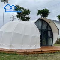 China Luxury Snail Shape Glamping Tent 5x6m Hotel Camping Tent for Resorts for sale