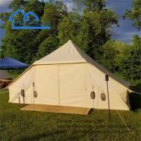 China Customized Canvas Inflatable Mountain Tent Hotel Tent For Camping Outdoor for sale