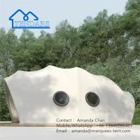 China Custom PVDF Cocoon-Shaped Resort Hotel Tent 5x9x3.5M with 15+ Year Lifespan and 100KM/H Wind Resistance for sale