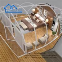 China Custom PVDF Cocoon-Shaped Resort Hotel Tent 5x9x3.5M with 15+ Year Lifespan and 100KM/H Wind Resistance for sale