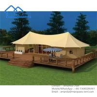 China Outdoor Hot Dip Galvanizing Structure Waterproof Camping Hotel Tent For Resort for sale
