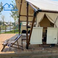 China Waterproof Wind Resistant Outdoor House Tent 4x6m Luxury Glamping Hotel Tent for Events for sale