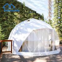 China PVC Dome Tent Trade Show Camping Resort Tent with Round Door 3m 4m for sale