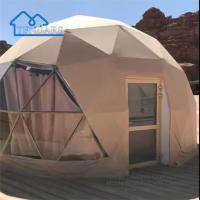 China PVC Dome Tent Trade Show Camping Resort Tent with Round Door 3m 4m for sale
